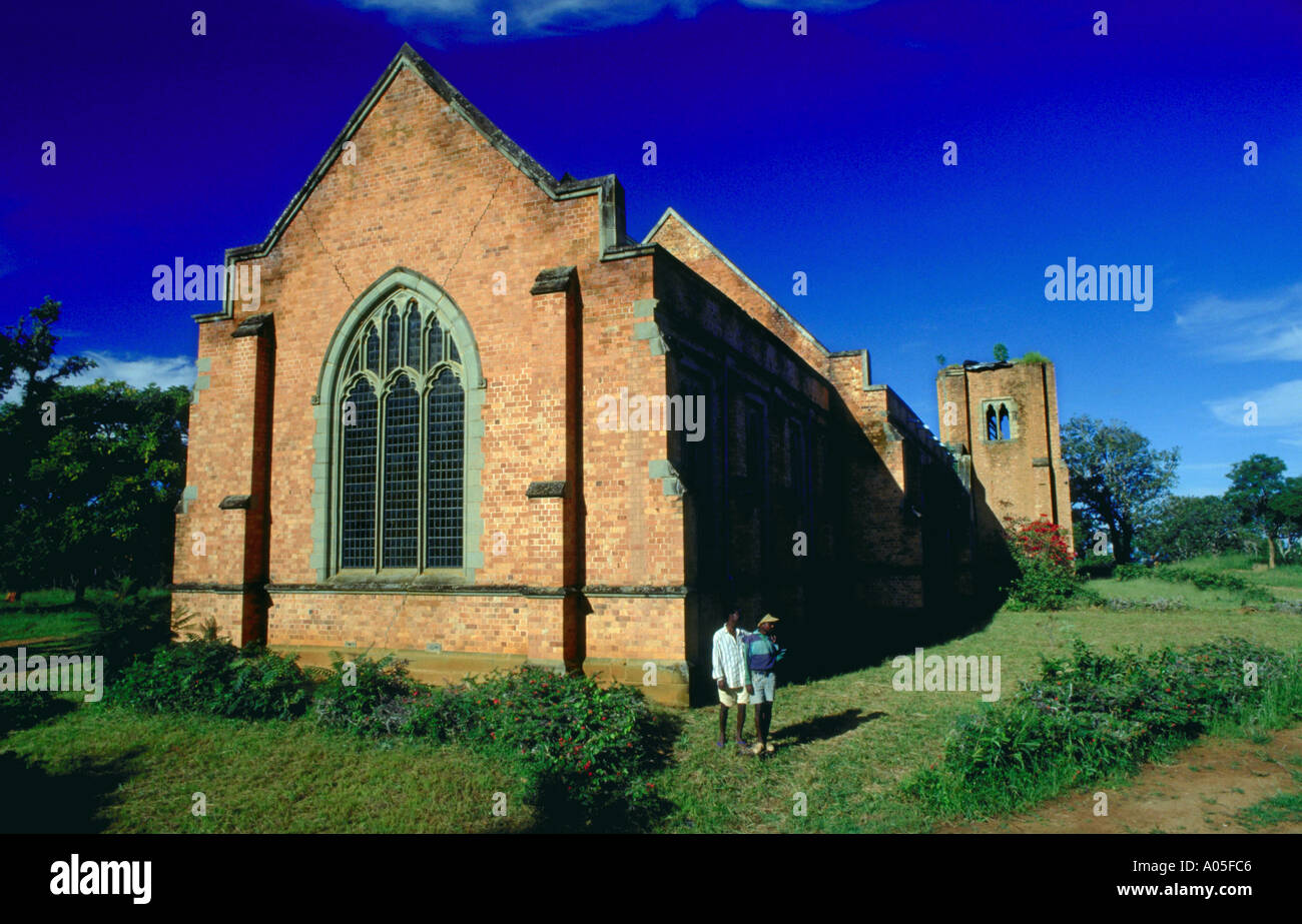 Livingstonia Mission Church Stock Photo - Alamy