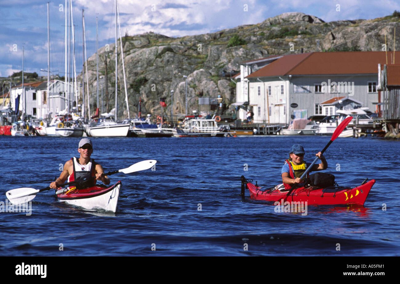 Sweden west coast kayak hi-res stock photography and images - Alamy