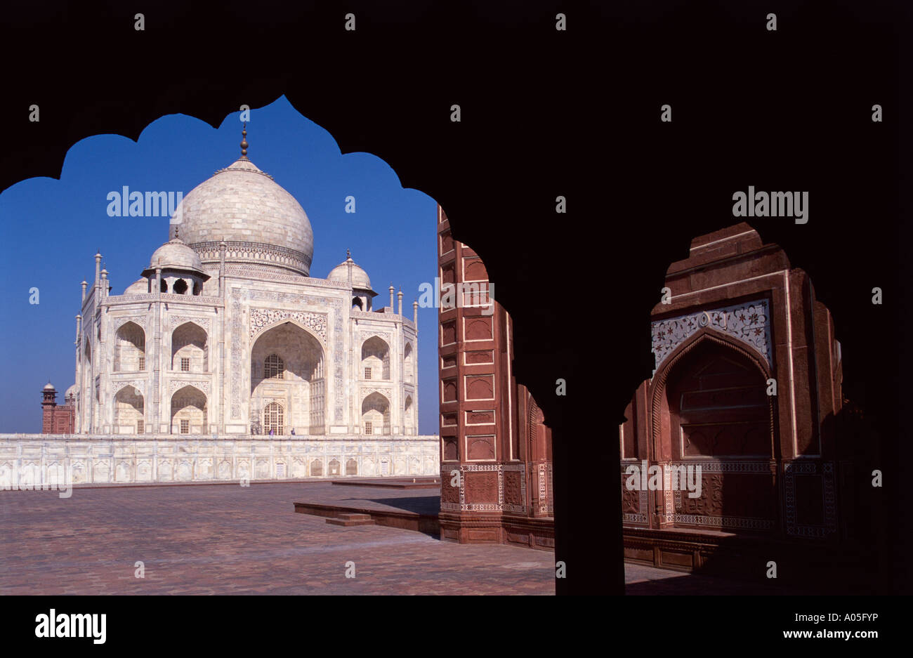 Agra, Taj Mahal, Day Stock Photo - Alamy