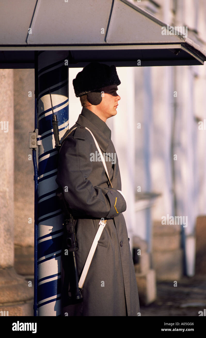 Military sentry. Helsinki, Finland Stock Photo - Alamy