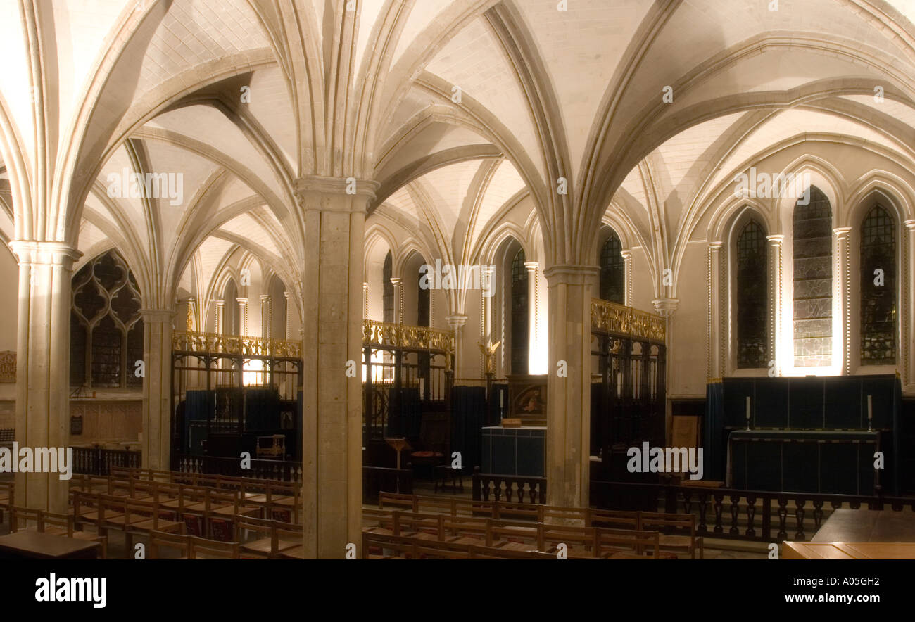 Retro-Choir - Southwark Cathedral - London Stock Photo - Alamy