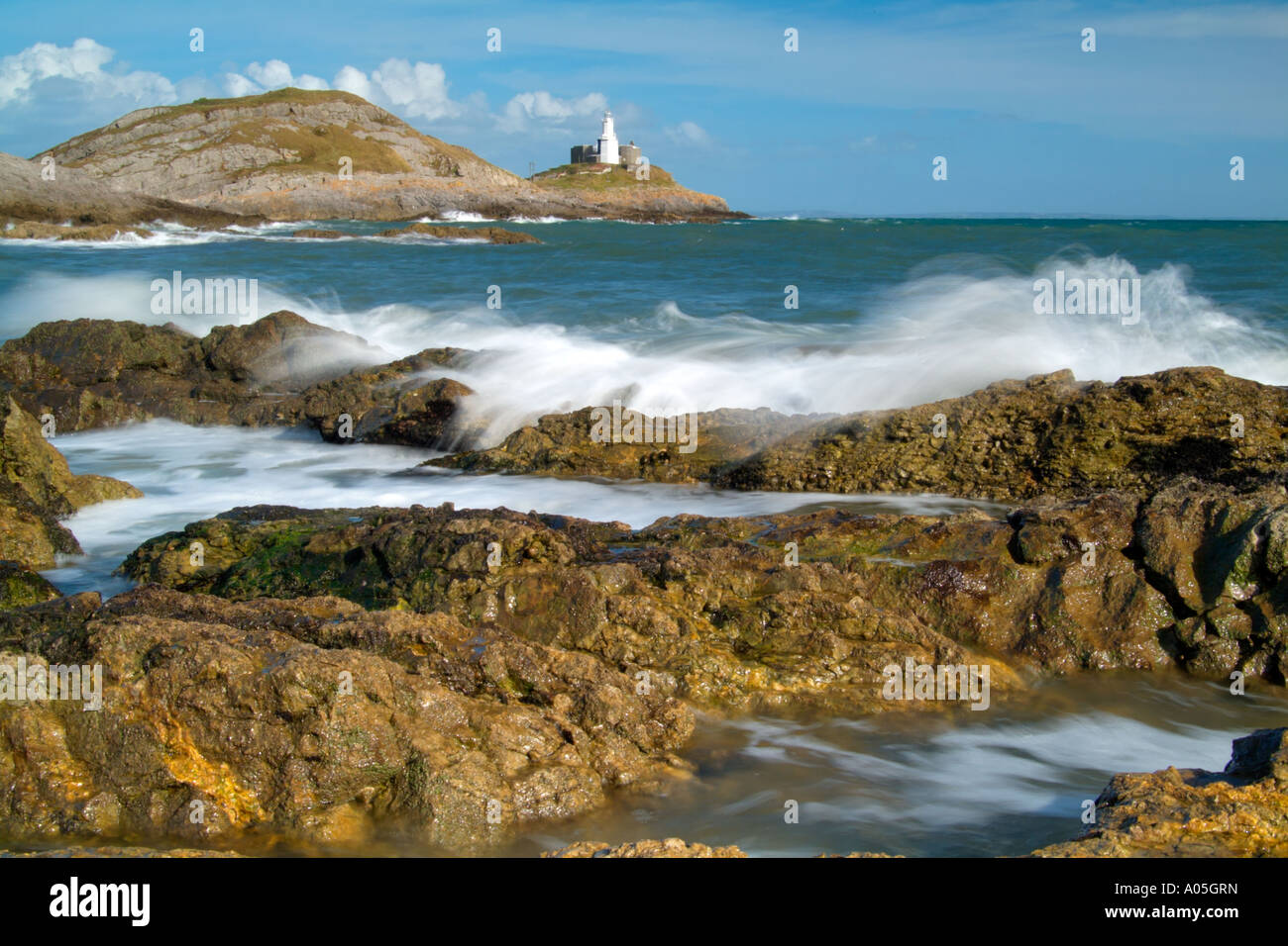 Coastal landscape mumbles head hi-res stock photography and images - Alamy