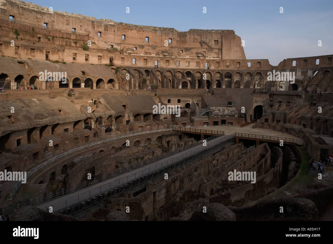 Colosseum rome interior floor hi-res stock photography and images - Alamy