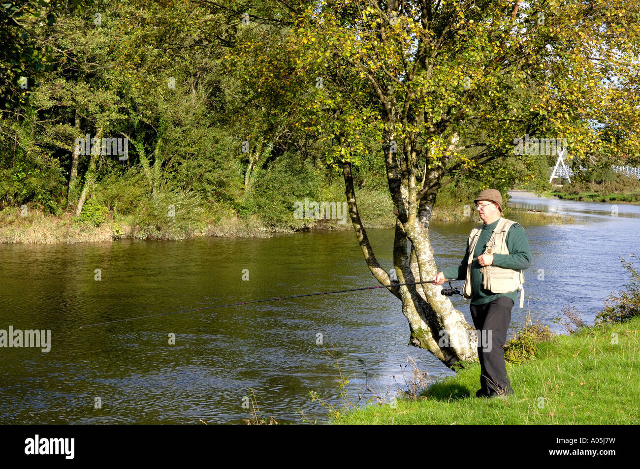 Salmon Fishing In River Dovey High Resolution Stock Photography and ...