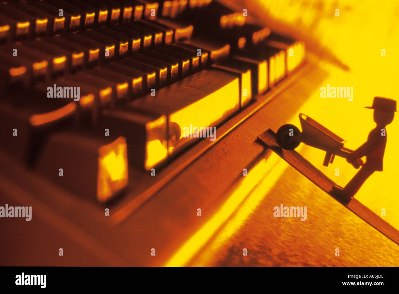 Modern wheelbarrows hi-res stock photography and images - Alamy