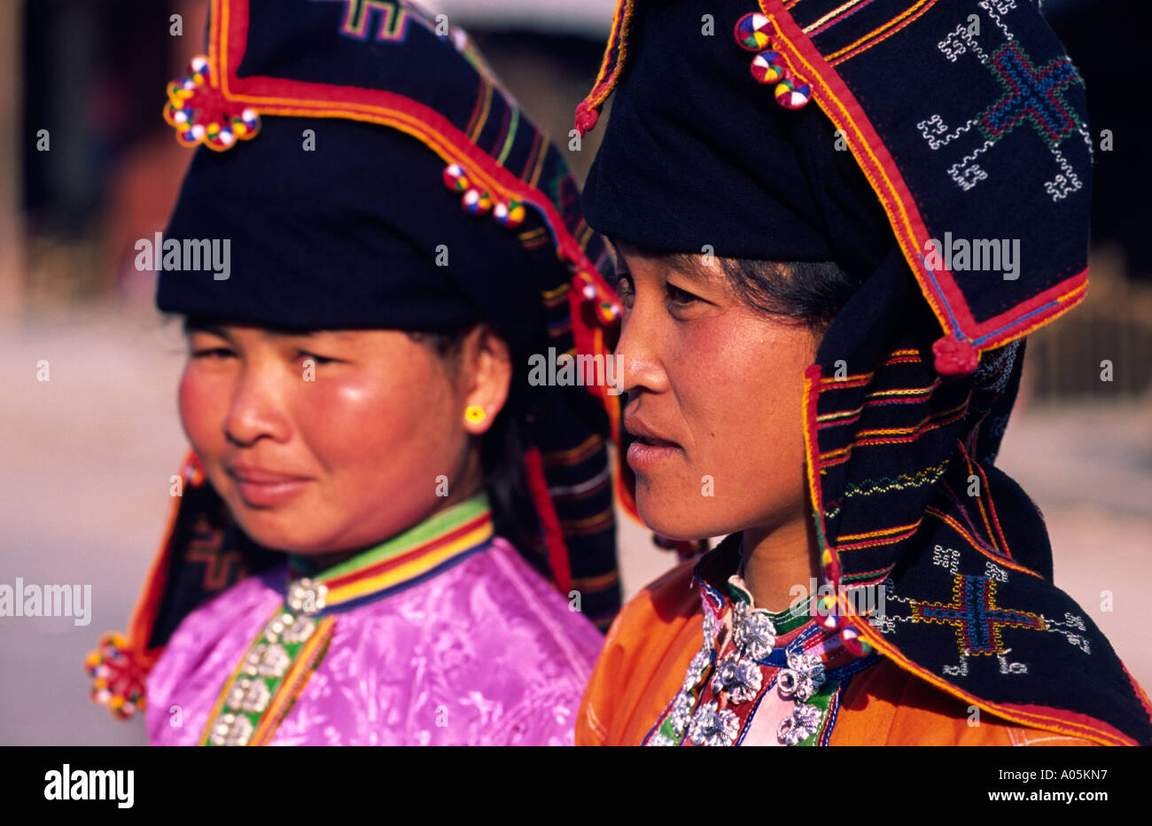 Tai dam woman. Muang Sing, Luang Nam Tha, Laos Stock Photo - Alamy