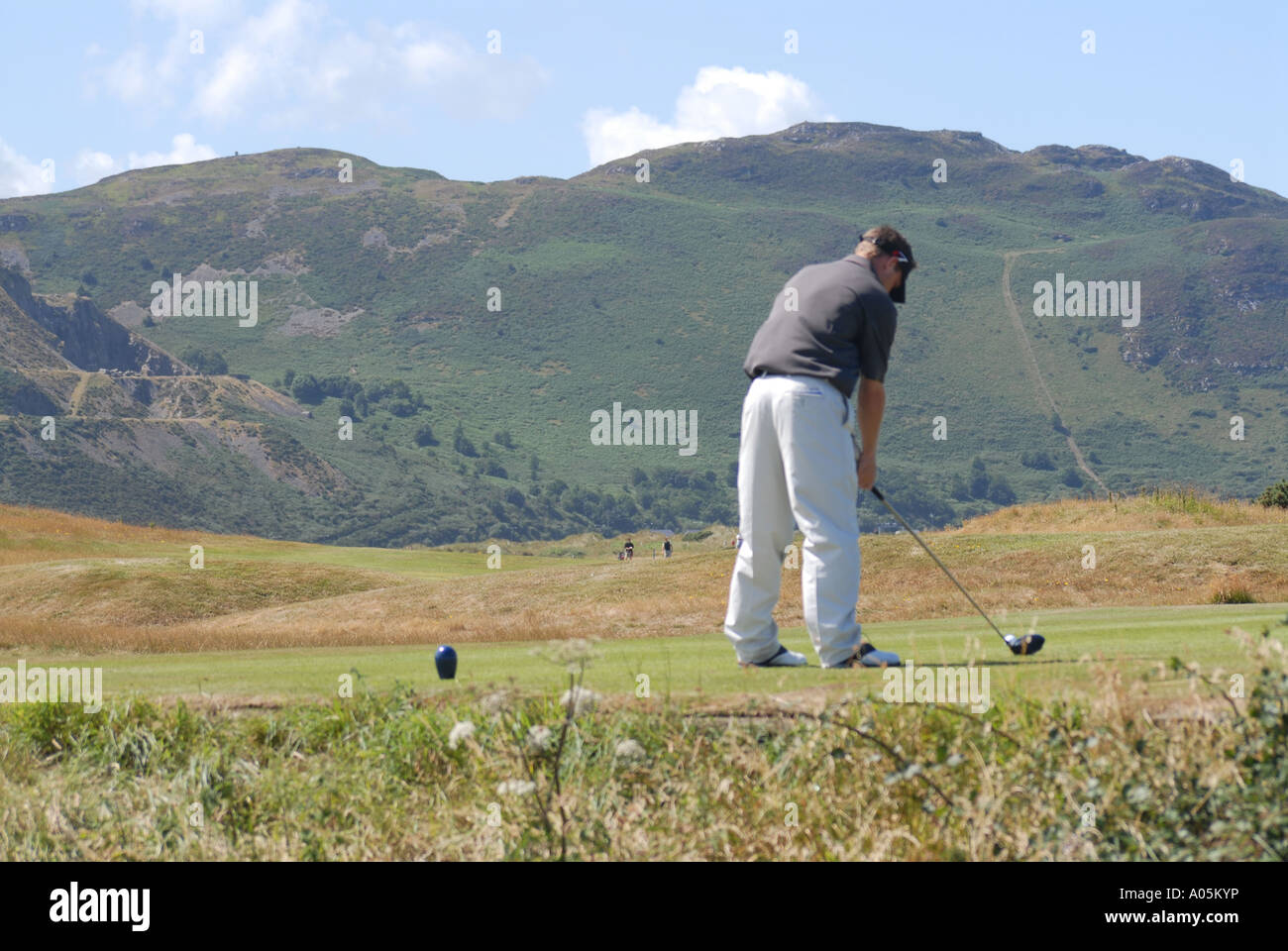 Conwy golf course hi-res stock photography and images - Alamy