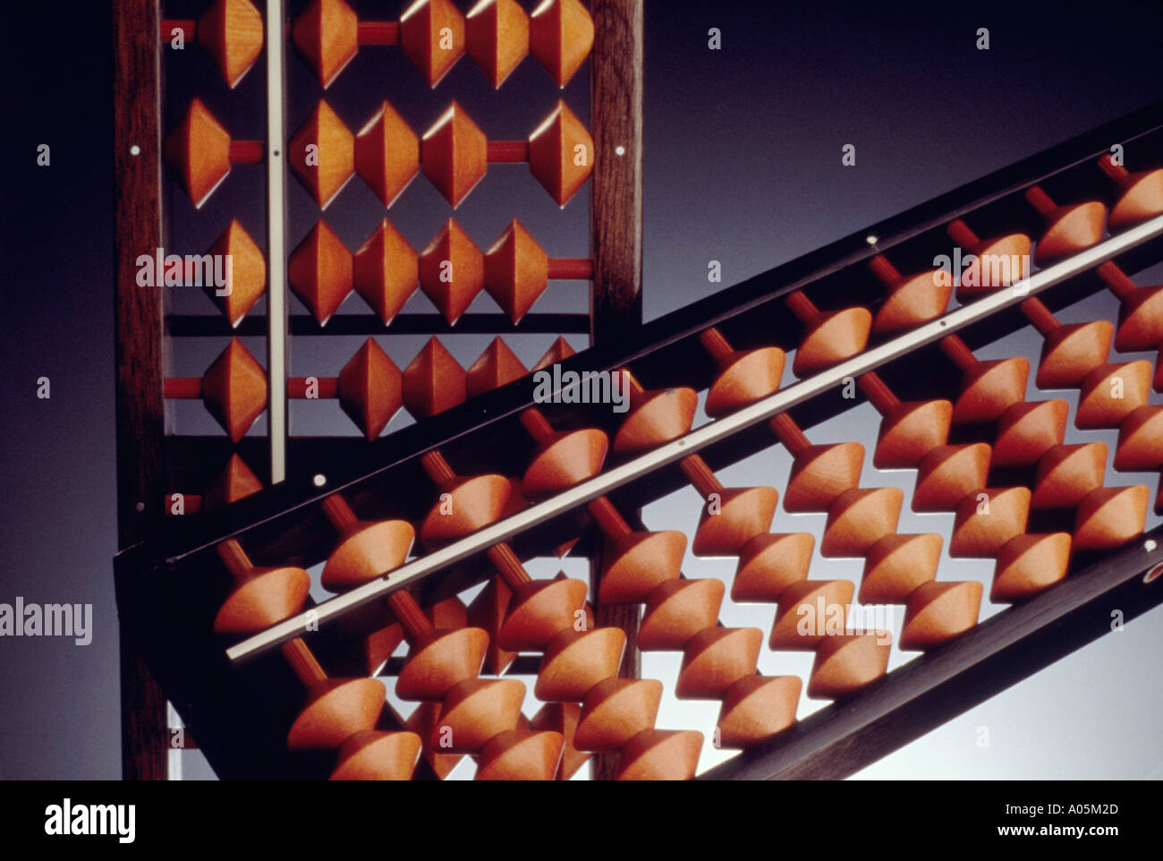 Still life of two wooden abacuses abaci Stock Photo - Alamy