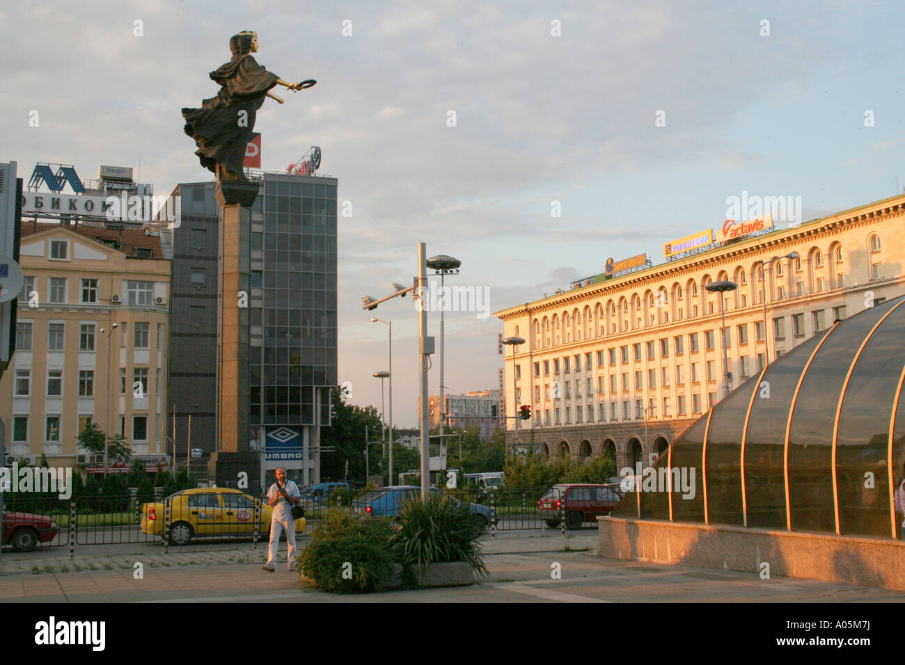 Bulgaria Sofia saint Sofia monument Stock Photo - Alamy