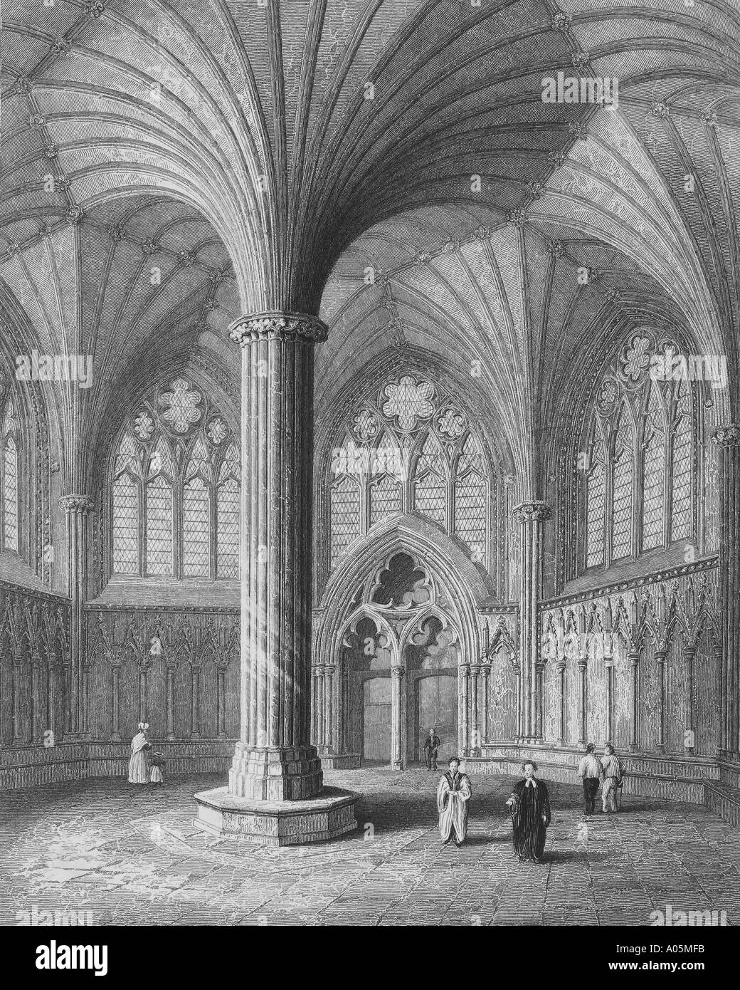 Medieval house interior illustration hi-res stock photography and ...