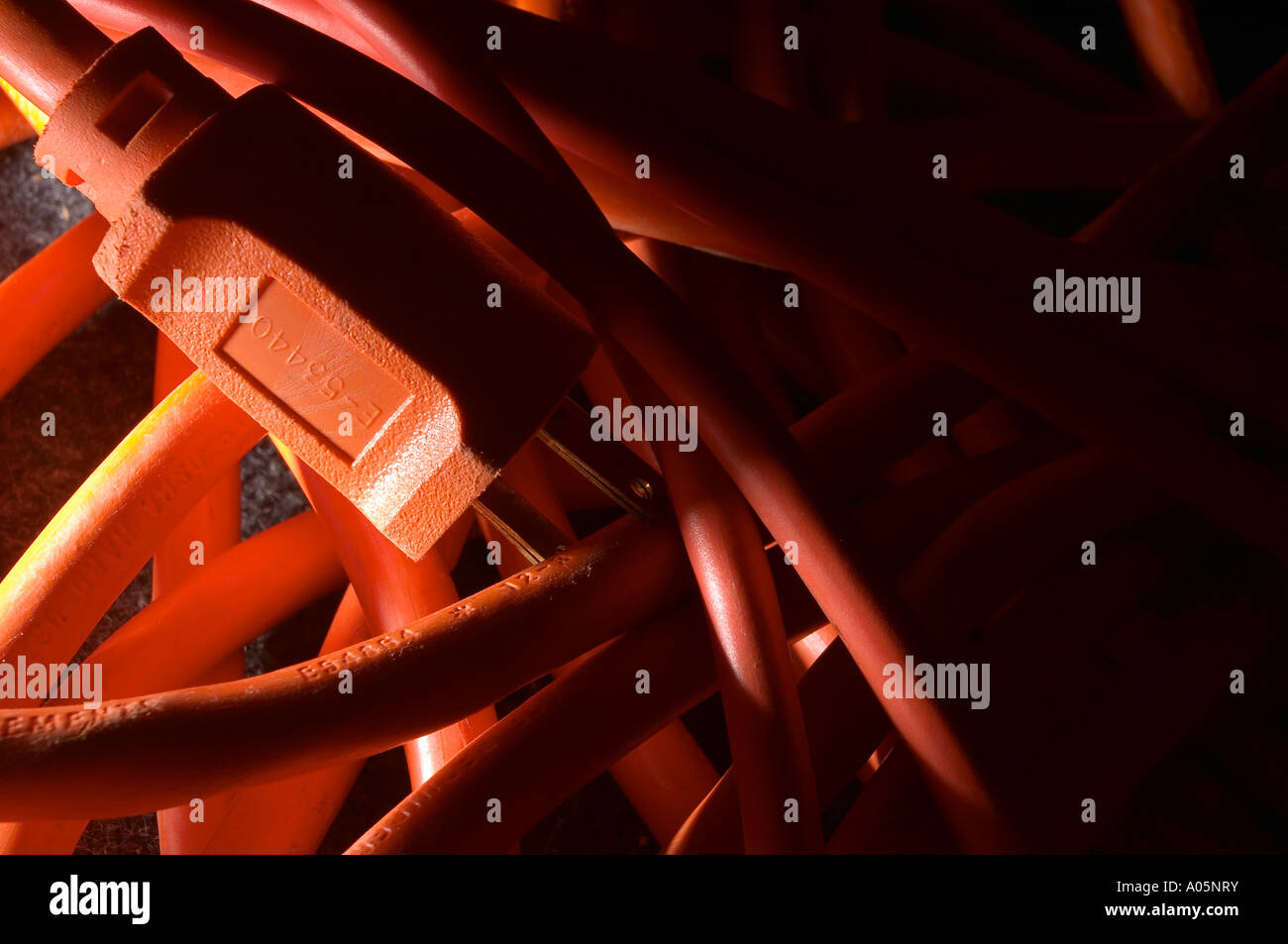 Extension cord grey hi-res stock photography and images - Alamy