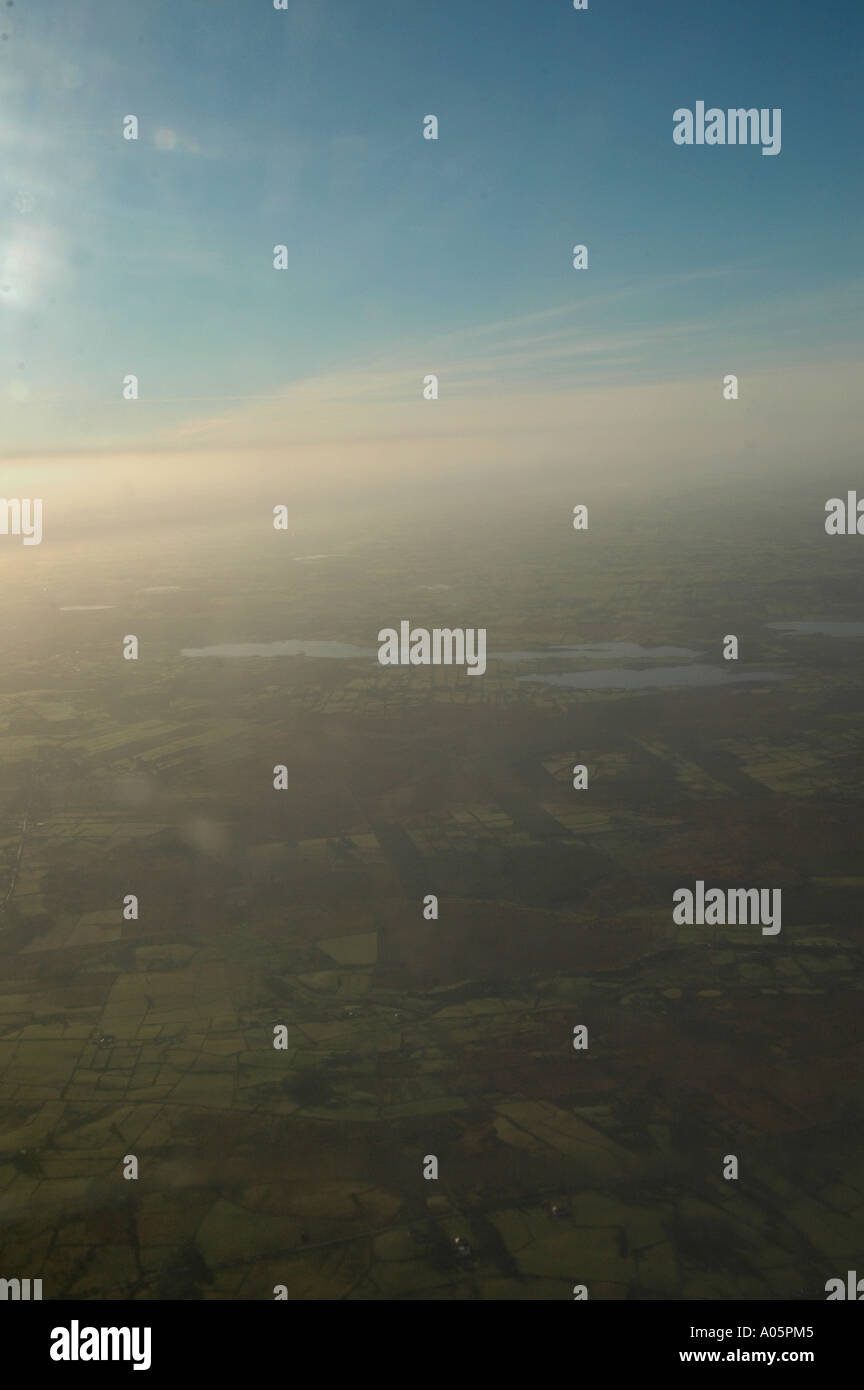 Aerial view of ground over Hertfordshire / Bedfordshire Stock Photo - Alamy