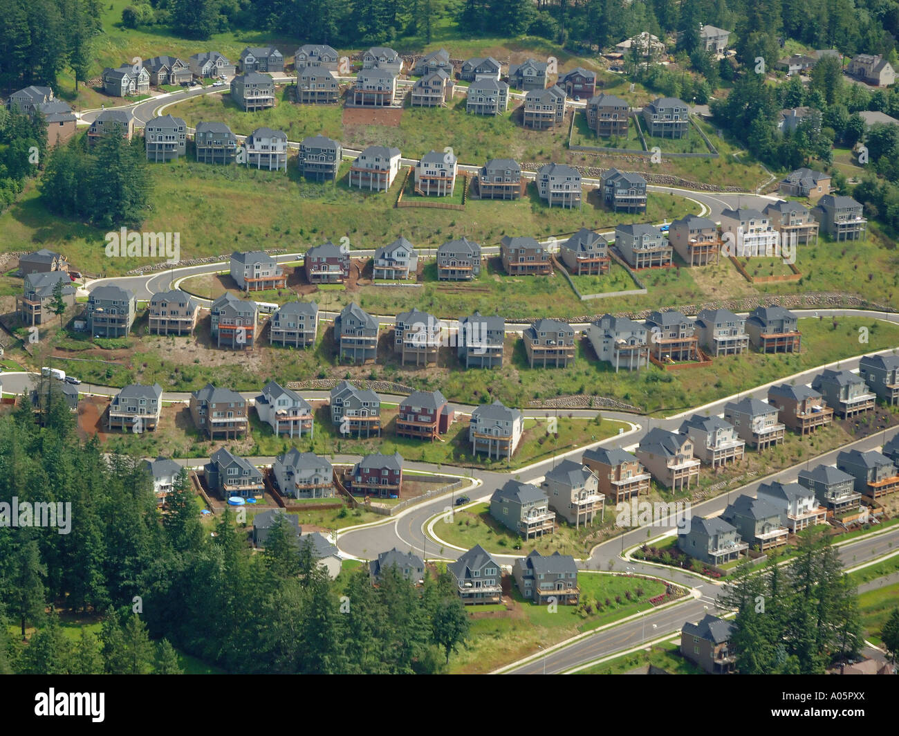 Portland suburban hi-res stock photography and images - Alamy
