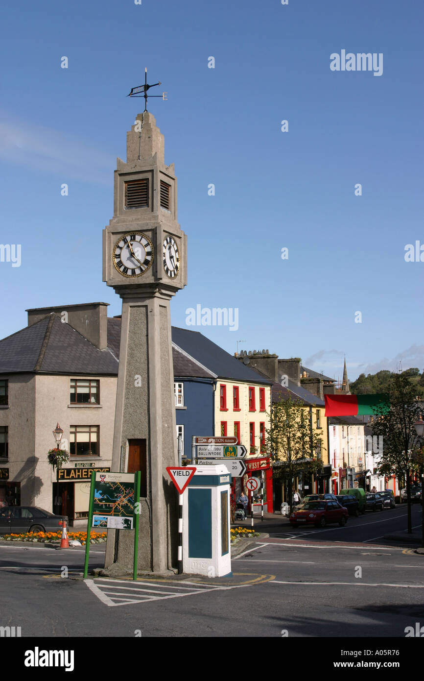 Westport clock tower hi-res stock photography and images - Alamy