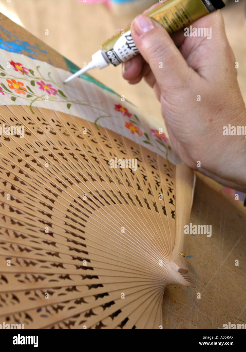 Hand fan spain hi-res stock photography and images - Alamy