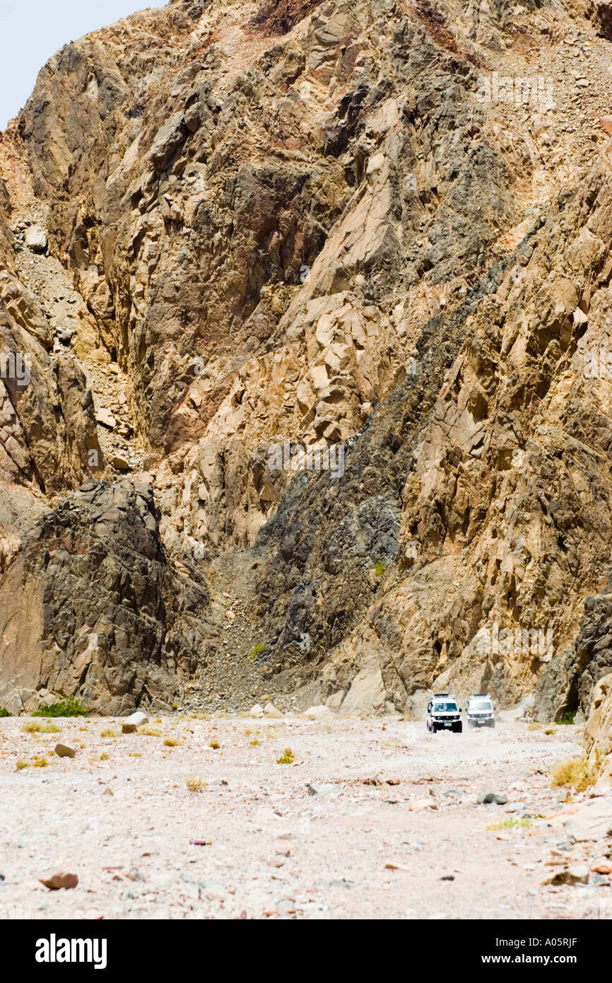Jeep safary in Sinai Desert Stock Photo - Alamy