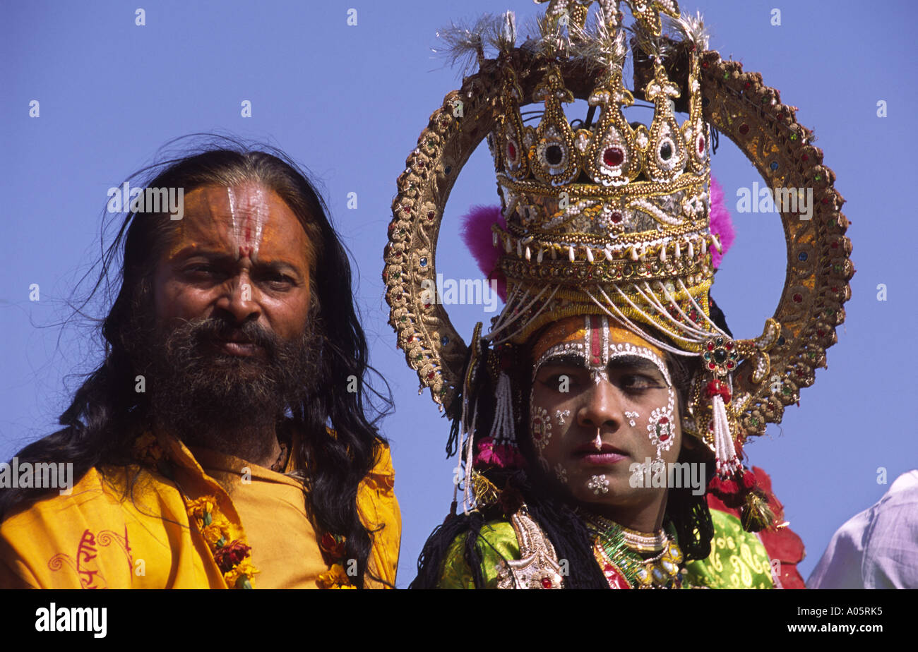 Indian child dressed up hindu hi-res stock photography and images - Alamy
