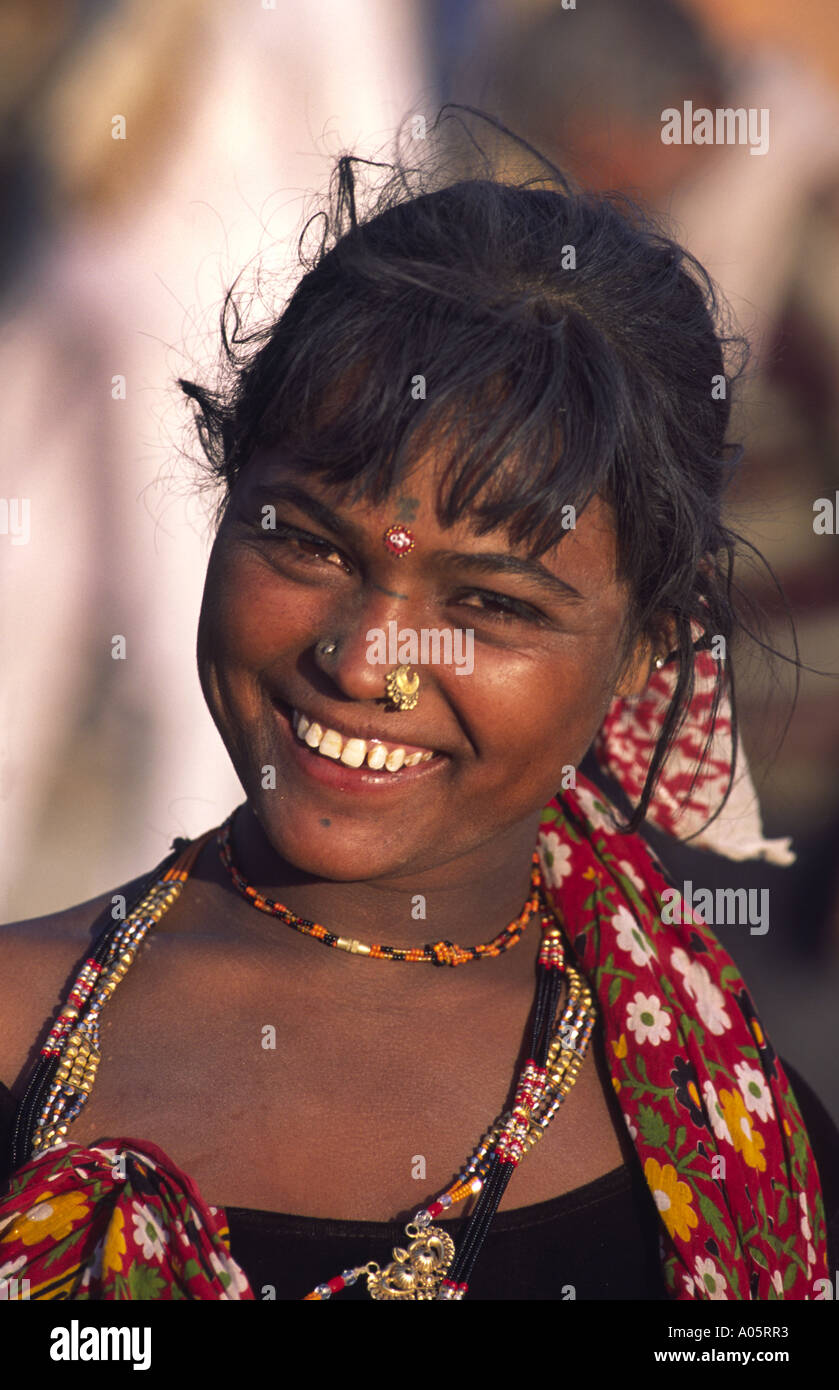 Gypsy girl. Khumb Mela festival 2001-Allahabad, Uttar Pradesh, India ...