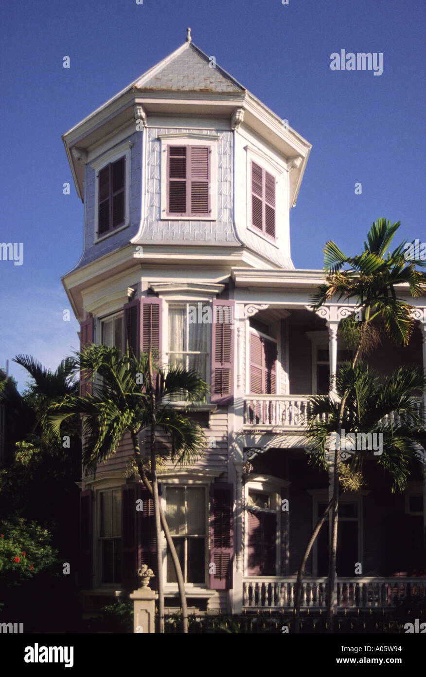 Key West Architecture Florida 06 Stock Photo - Alamy