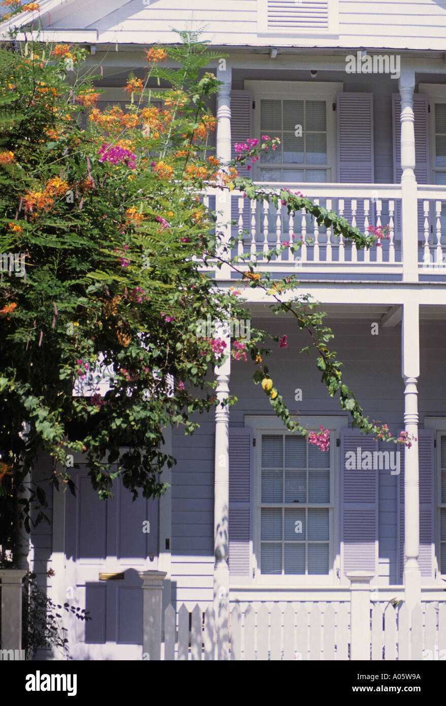 Key West Architecture Florida 15 Stock Photo - Alamy
