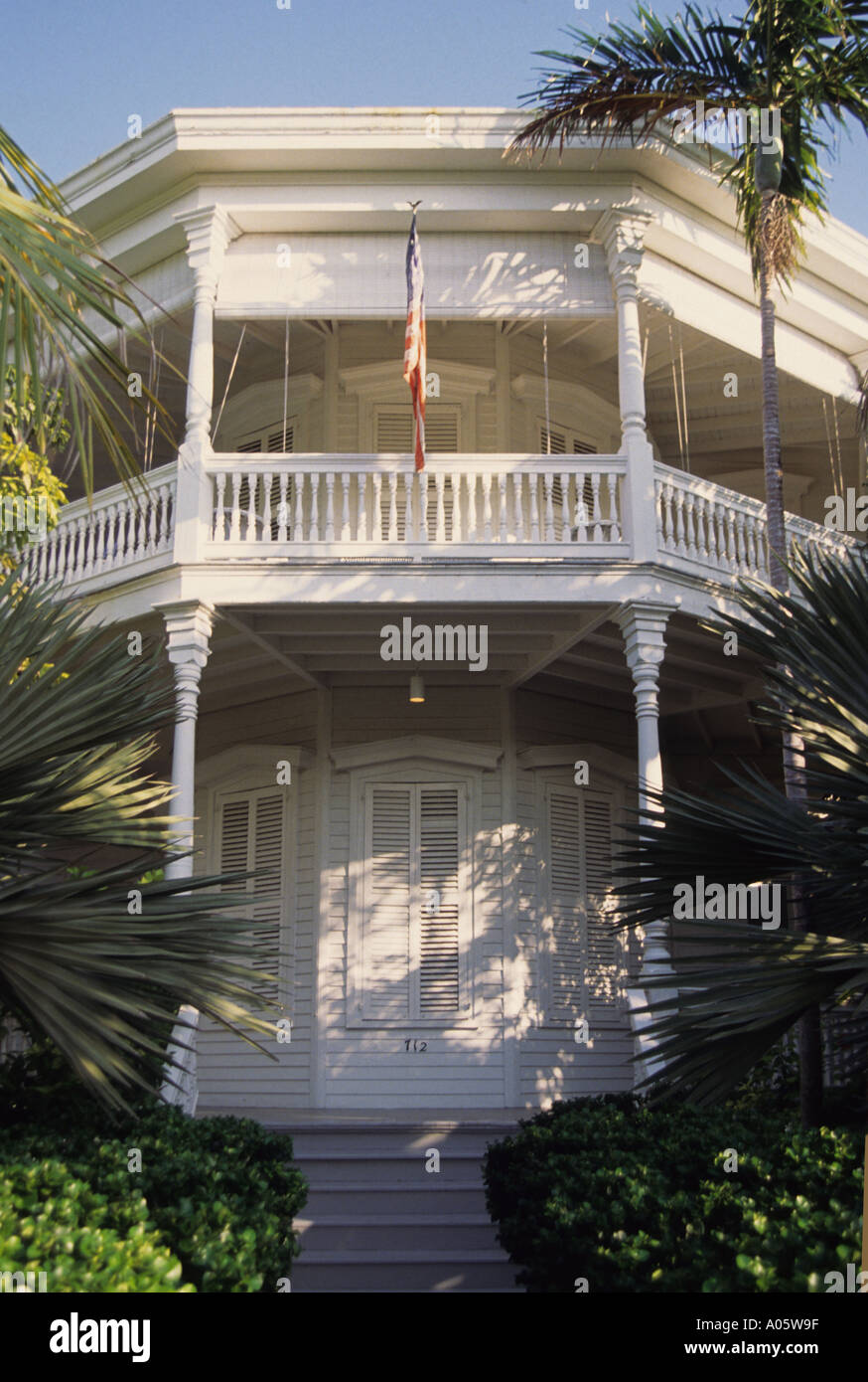 Key West Achitecture Florida 16 Stock Photo - Alamy