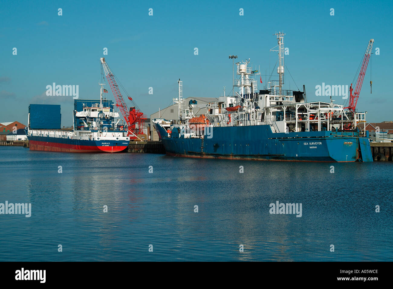 great yarmouth docks, norfolk, england Stock Photo - Alamy