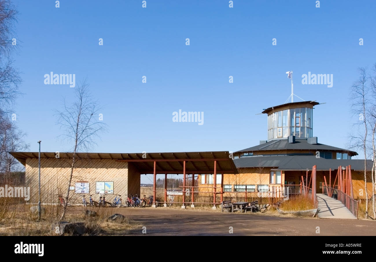 Liminka Bay Nature Centre ( Liminganlahden Luontokeskus ) main building ...