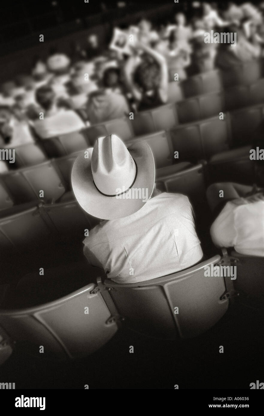 Country music fan cowboy hat hi-res stock photography and images - Alamy
