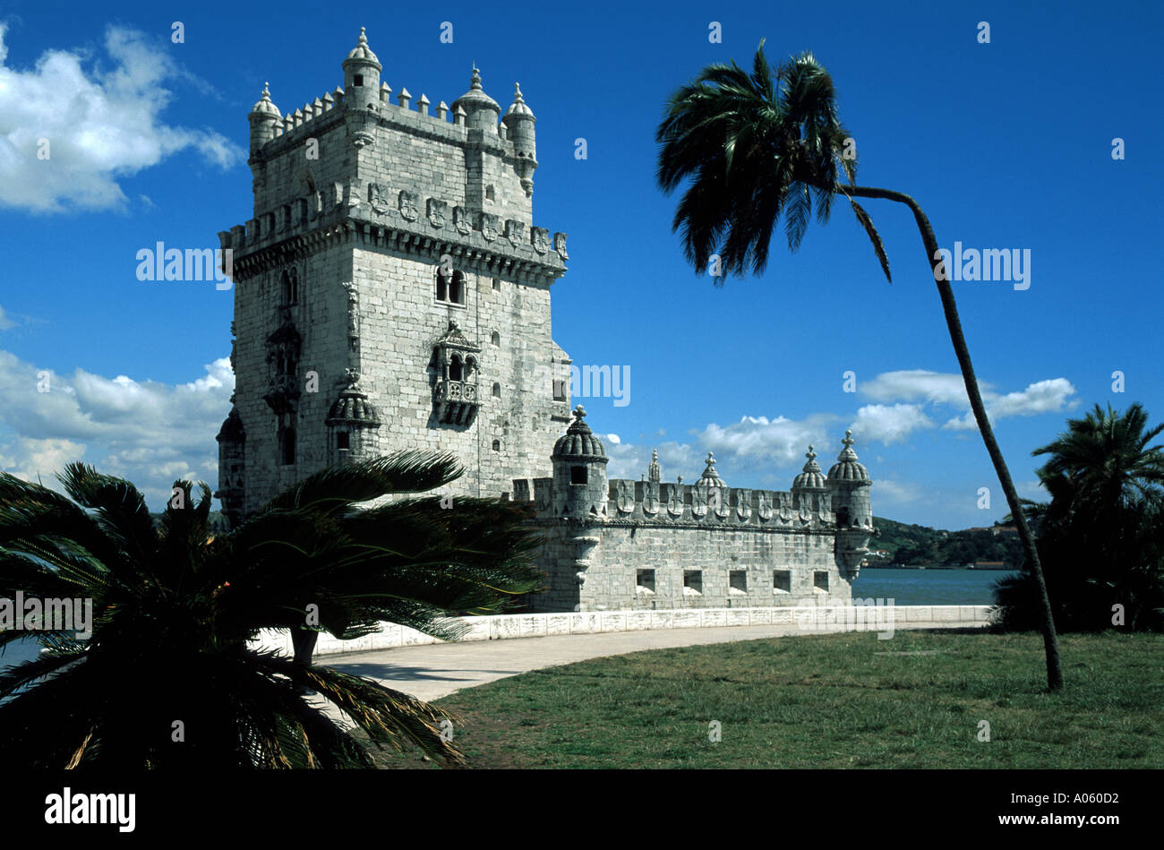 Torre de Belem Lisbon Portugal Built in 1515 as a fortified lighthouse ...