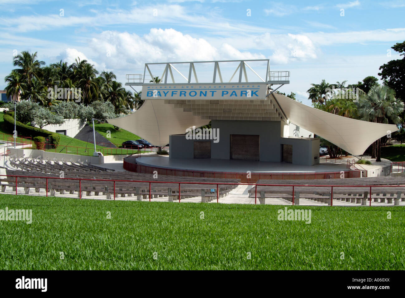 The Mildred and Claude Perrer Bayfront Park arena Miami Florida USA ...