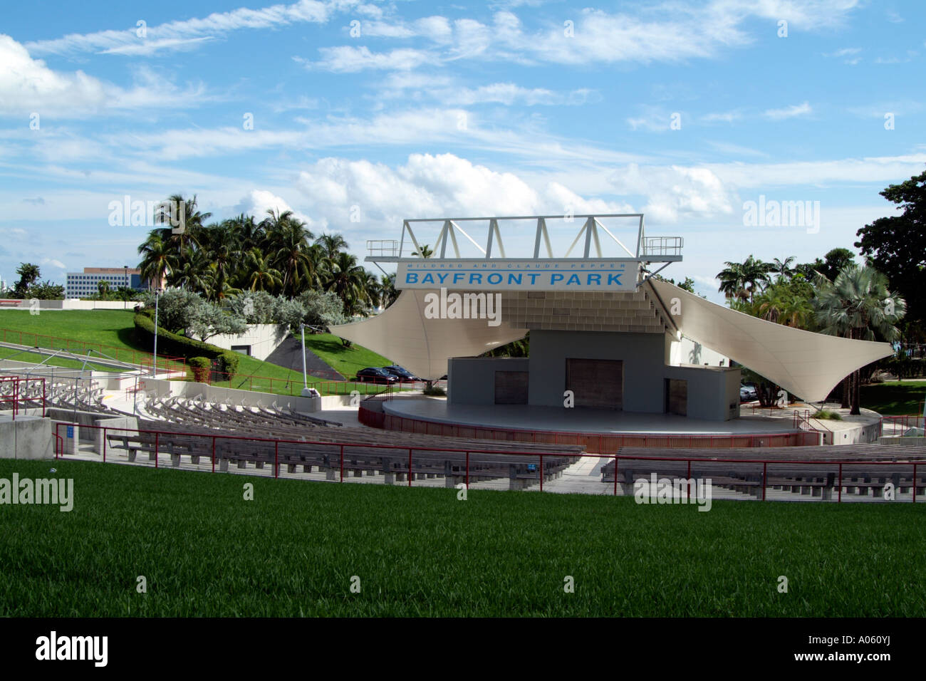 The Mildred and Claude Perrer Bayfront Park arena Miami Florida USA ...