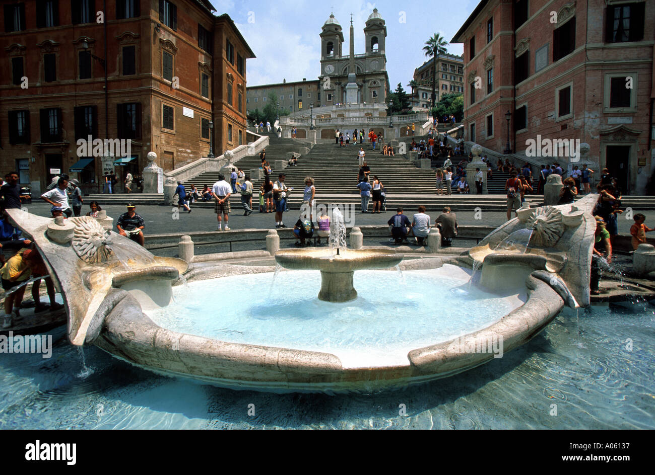 Spanish Steps Rome Stock Photo - Alamy