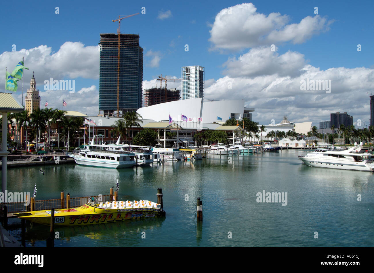 Quay marina miami hi-res stock photography and images - Alamy