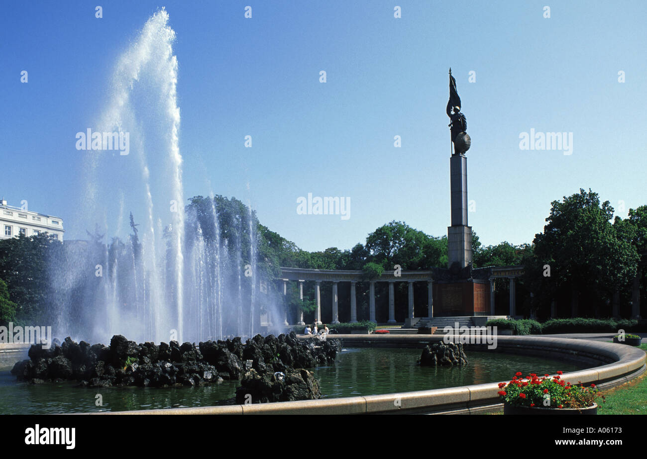 Russian War Memorial Vienna Austria Stock Photo - Alamy