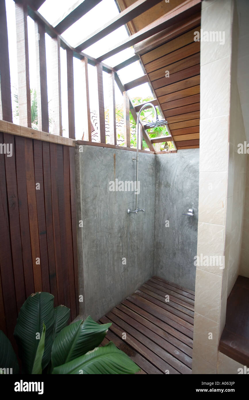 Beach hut interior, Green Papaya luxury resort, Hat Salad beach,Ko ...
