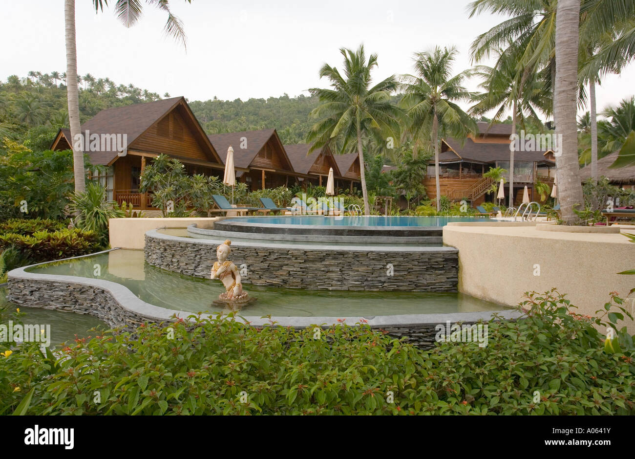 The Green Papaya resort. A small luxury beach-side resort at hat Salad ...