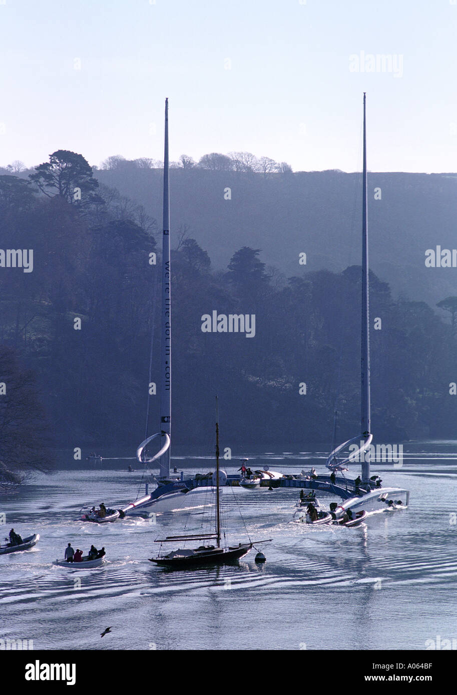 Team philips catamaran hi-res stock photography and images - Alamy