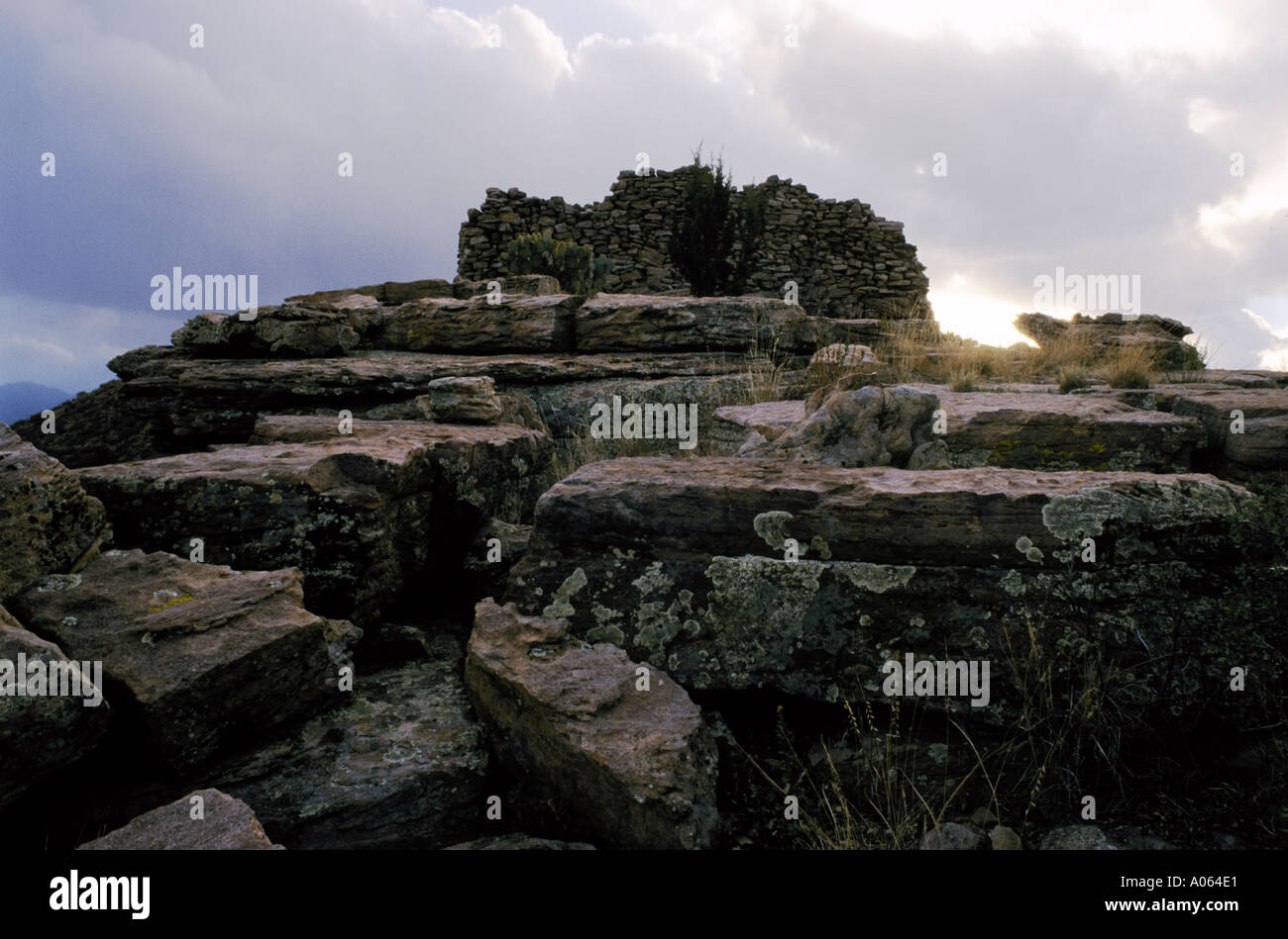 native american indian fortress Stock Photo - Alamy