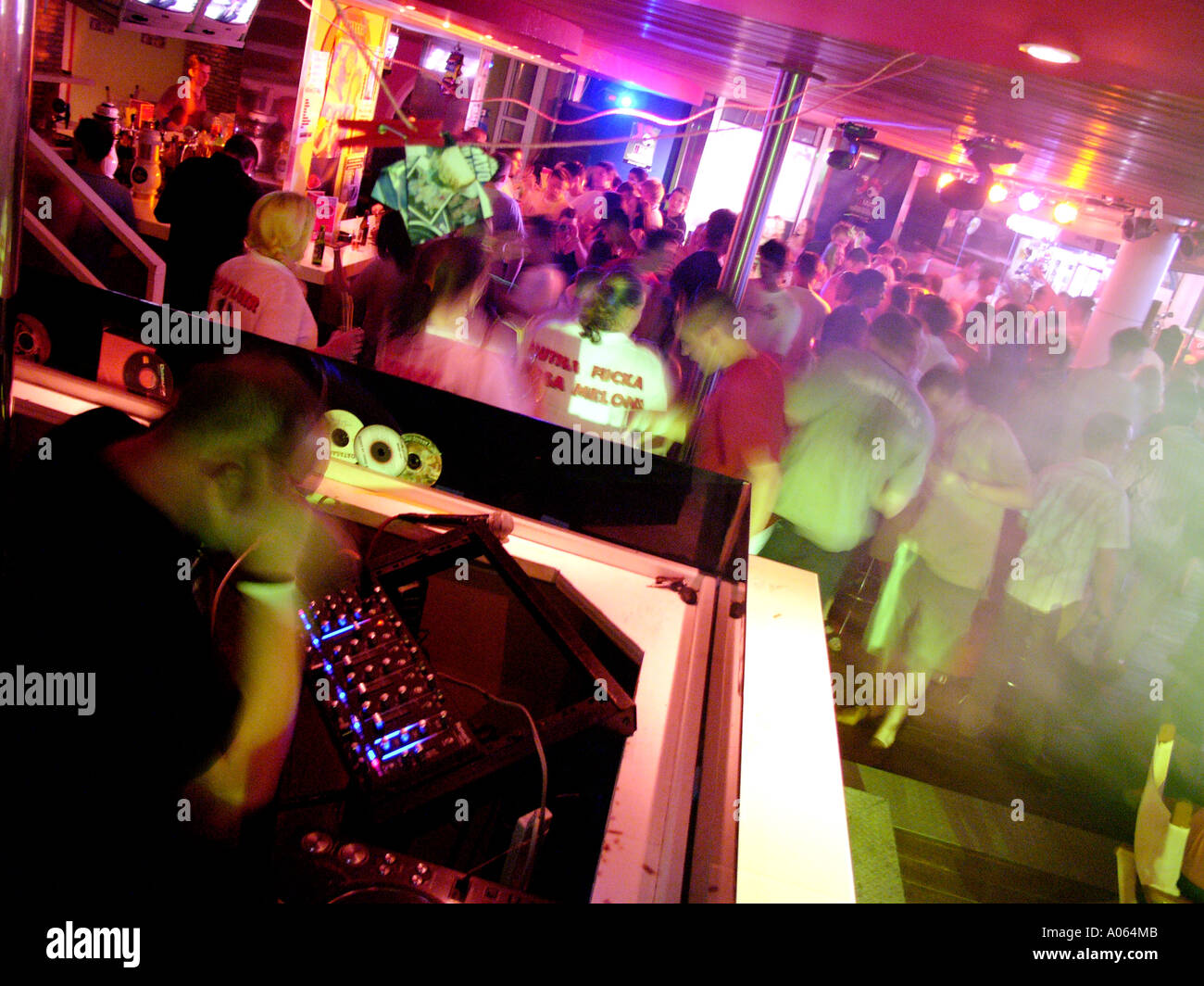 Corfu Island, Nightlife In Kavos Stock Photo - Alamy