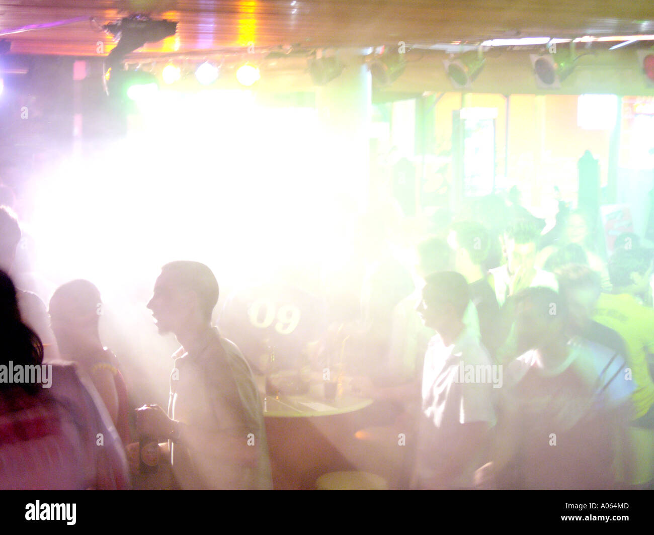 Corfu Island, Kavos Nightlife Stock Photo - Alamy