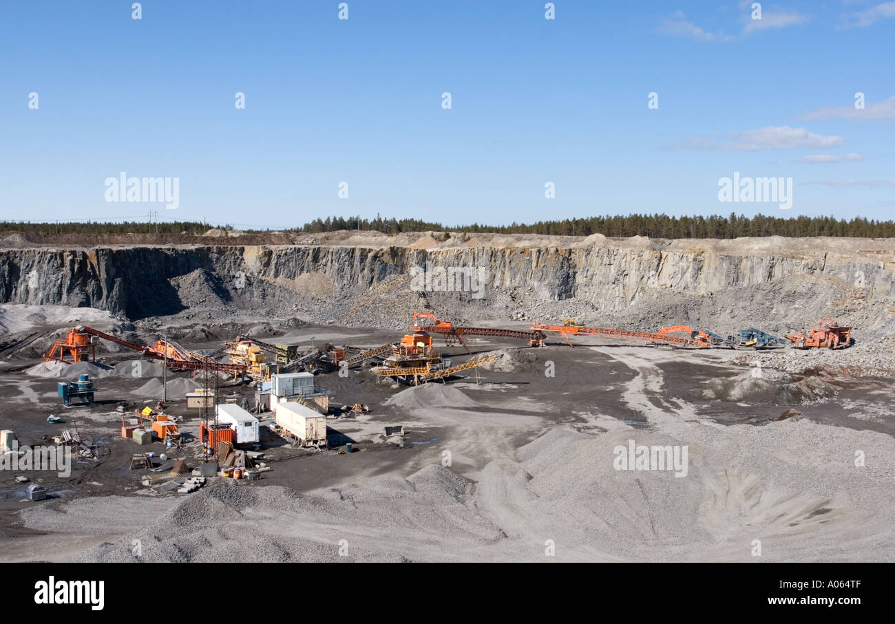 Quarrying process hi-res stock photography and images - Alamy