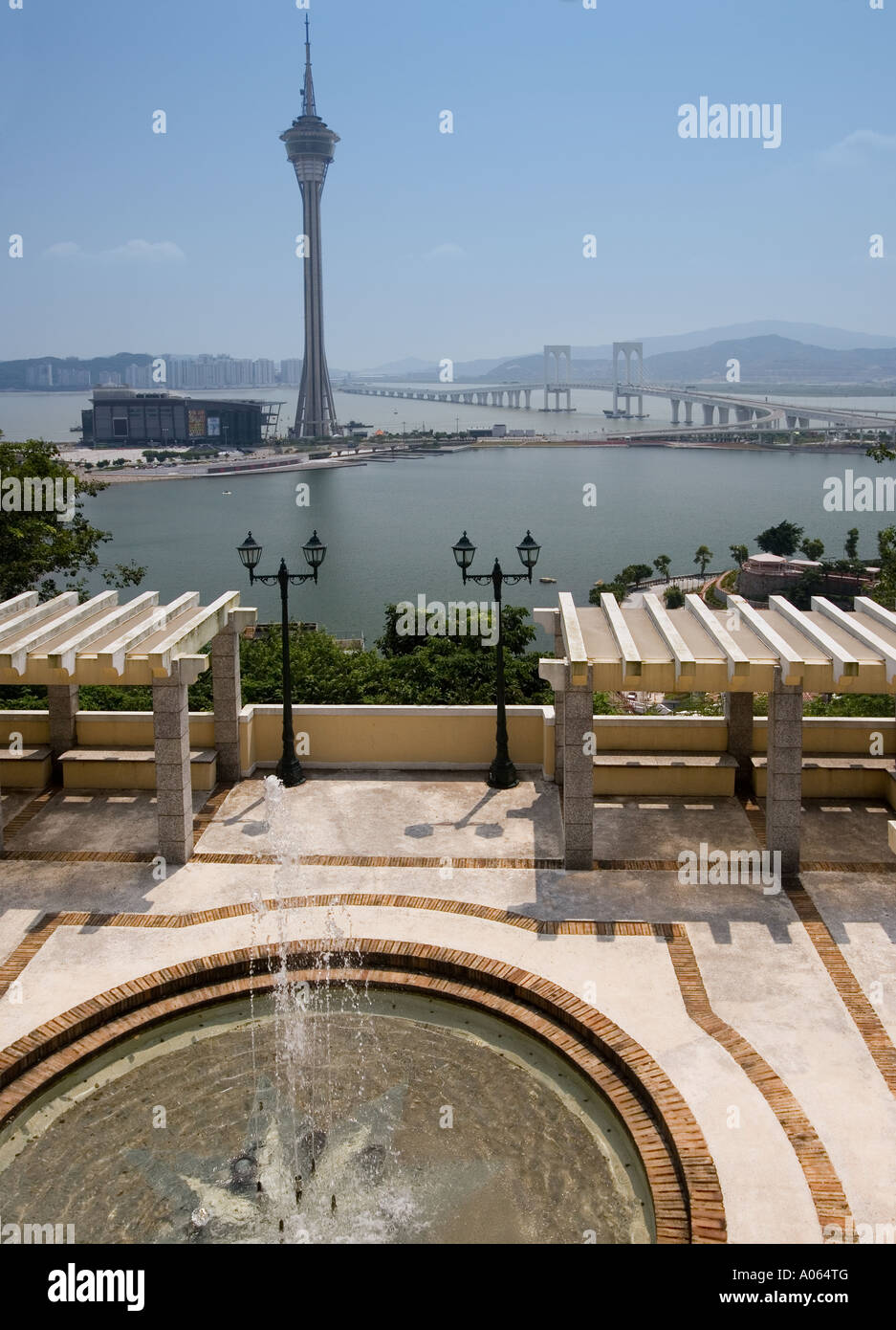 The Macau Skytower in Macau in South East Asia Stock Photo - Alamy