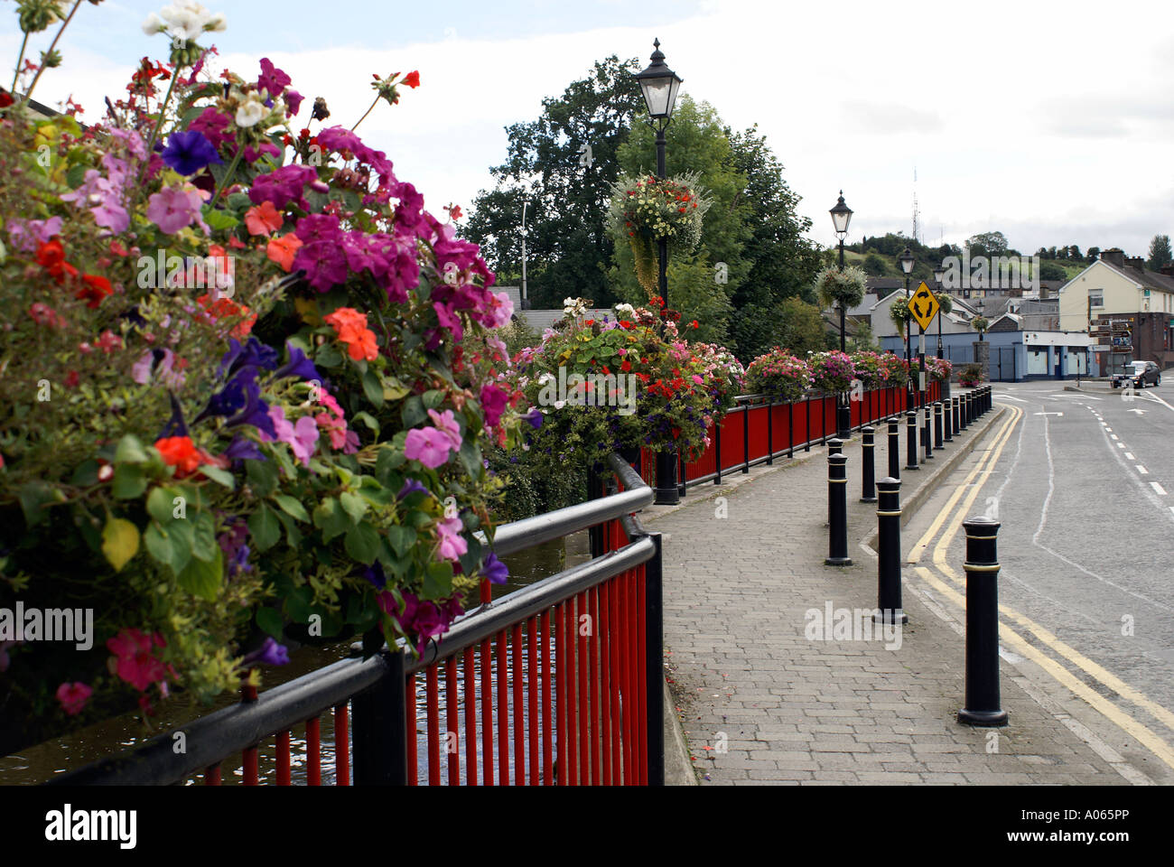 Civic floral display in Cavan Stock Photo - Alamy