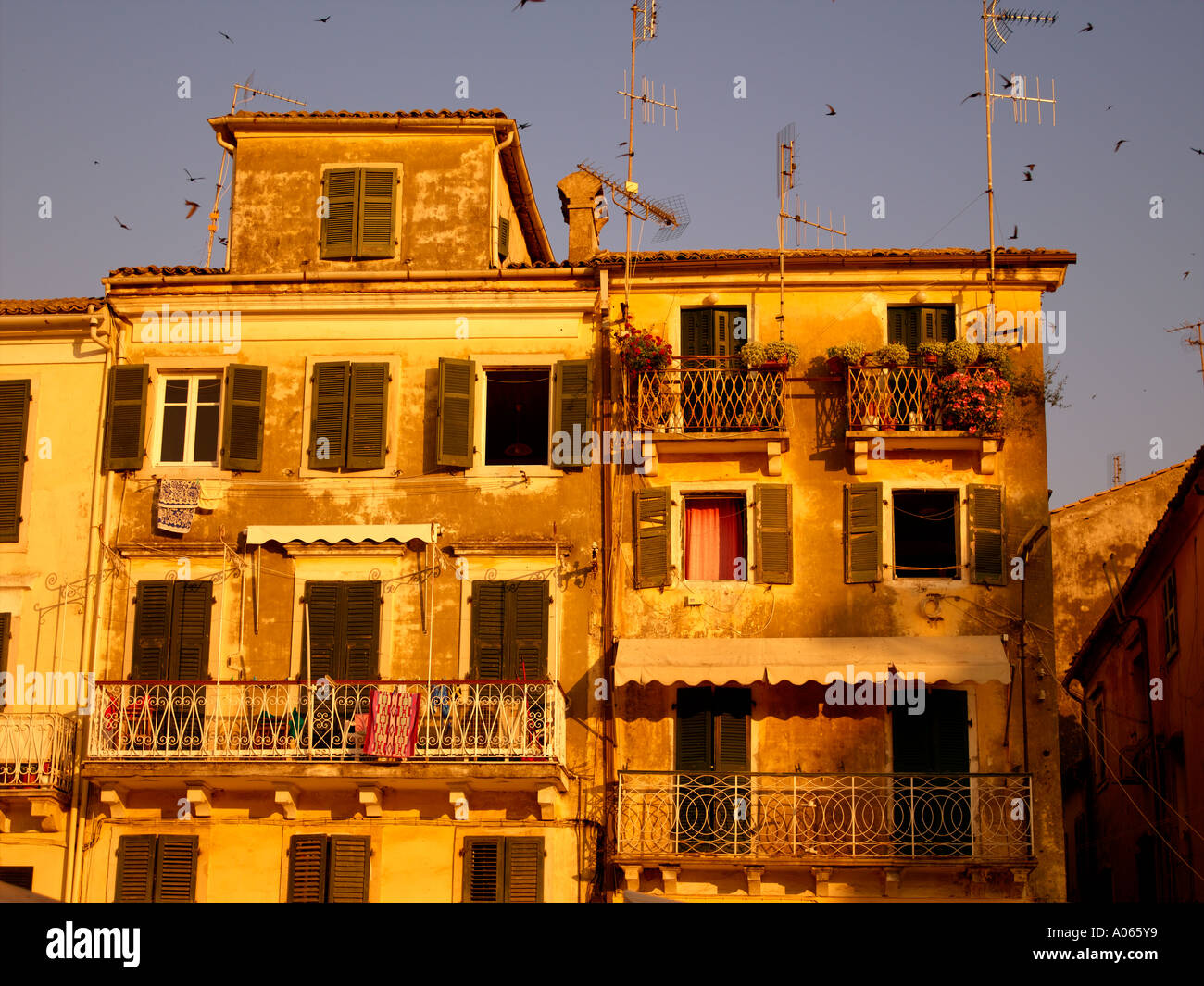 Corfu Island, Corfu Town Stock Photo - Alamy