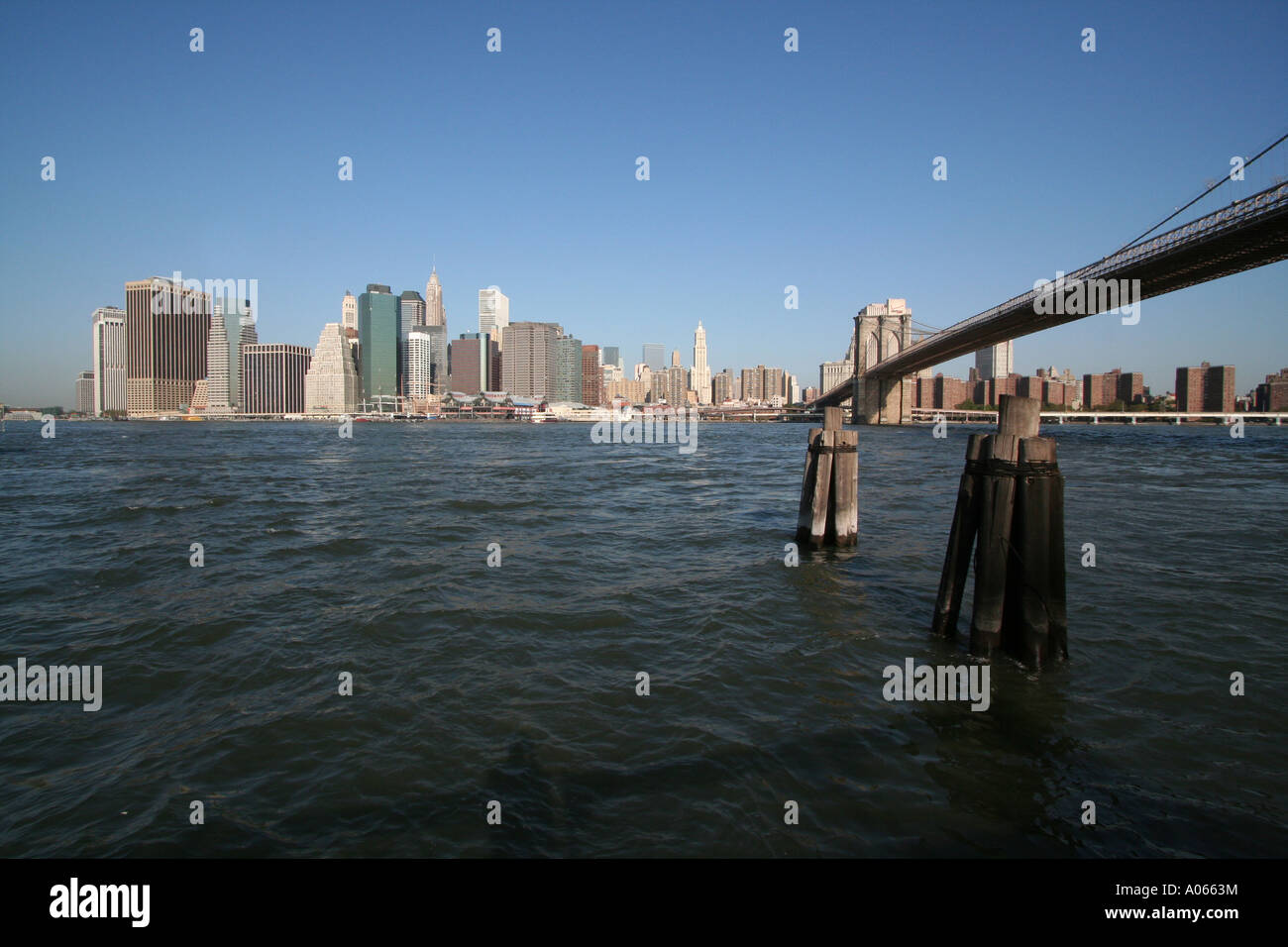 Caisson brooklyn bridge hi-res stock photography and images - Alamy