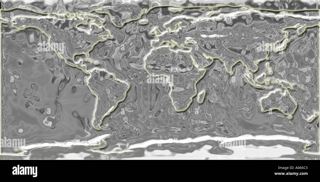 Computer illustration of earth Stock Photo - Alamy