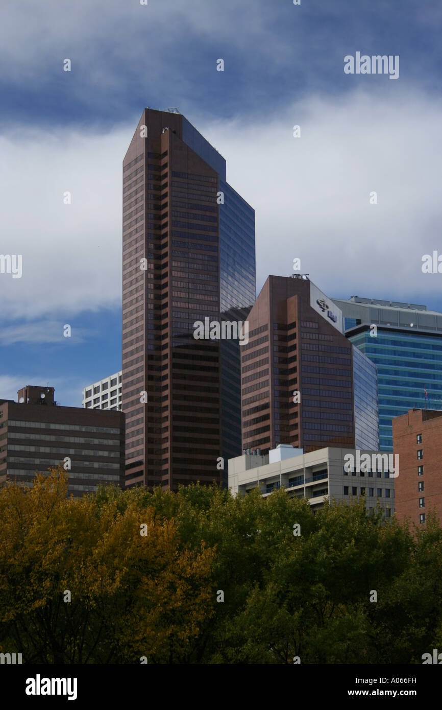 exterior of Petro-Canada centre Calgary September 2006 Stock Photo - Alamy