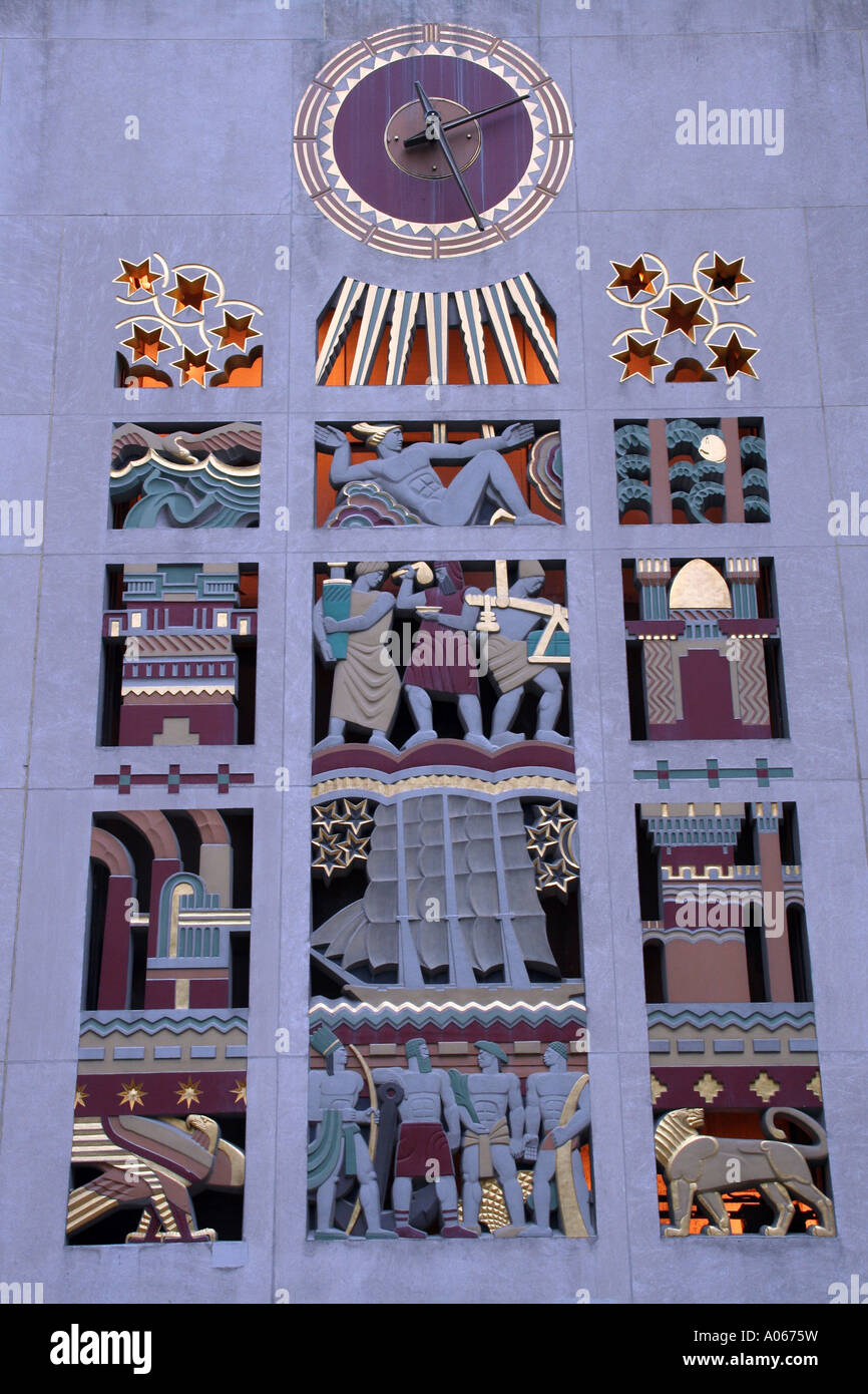 Lee Lawrie "The Purpose of the International Building" or "The Story of ...