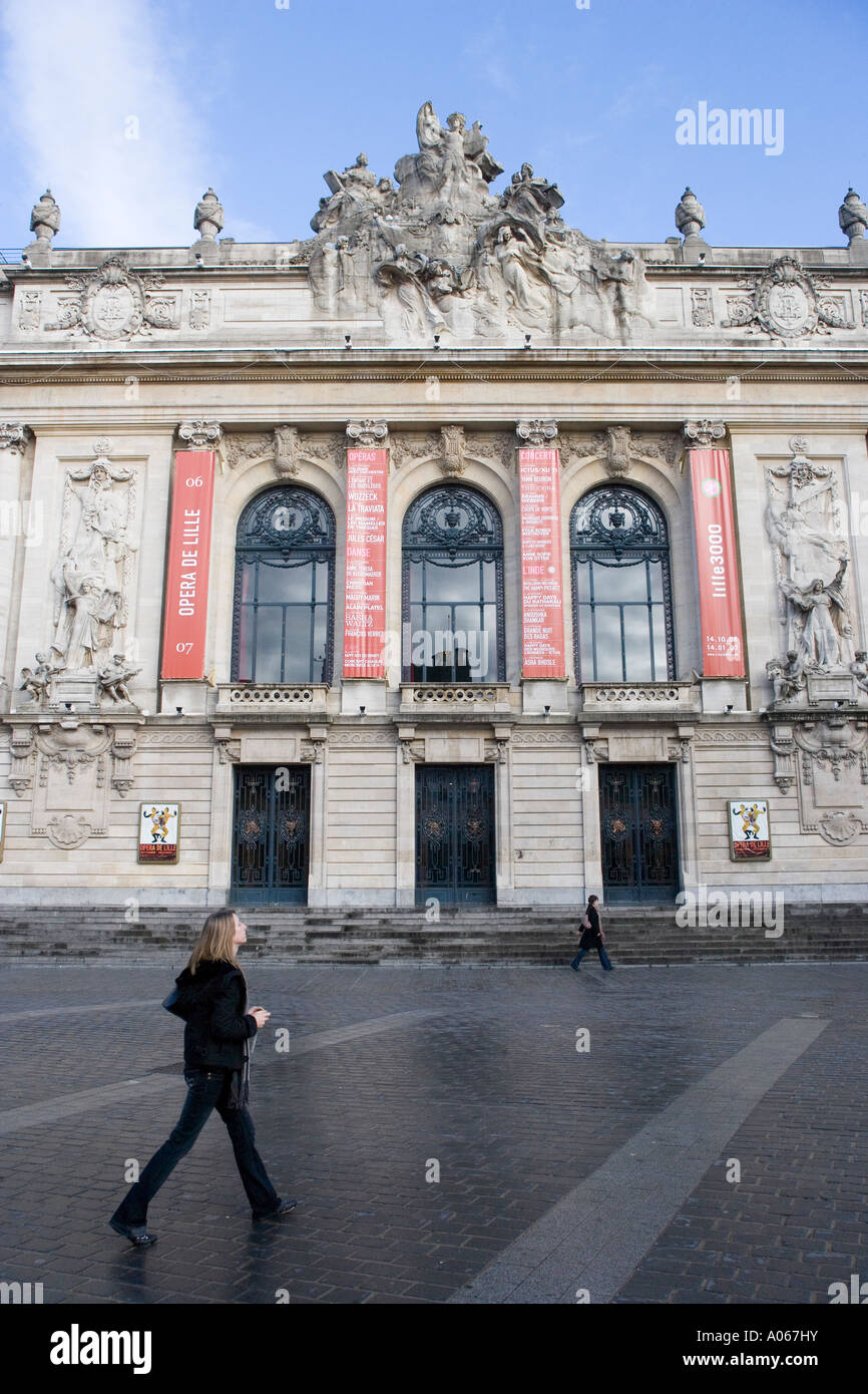 Lille opera building hi-res stock photography and images - Alamy