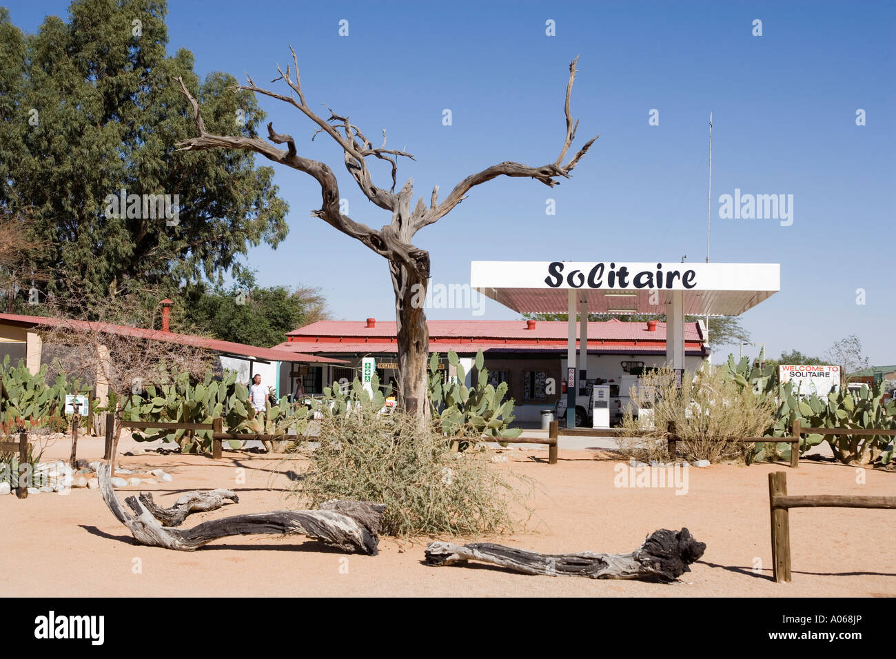 Namibian petrol station hi-res stock photography and images - Alamy